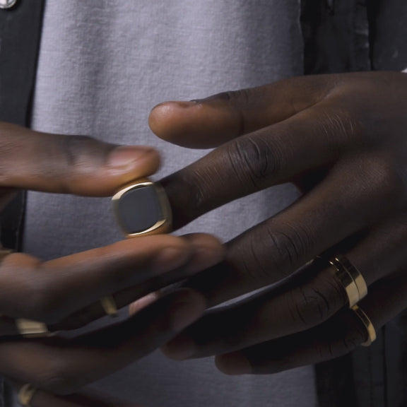 Vitaly Grip Rings | 100% Recycled Stainless Steel Accessories