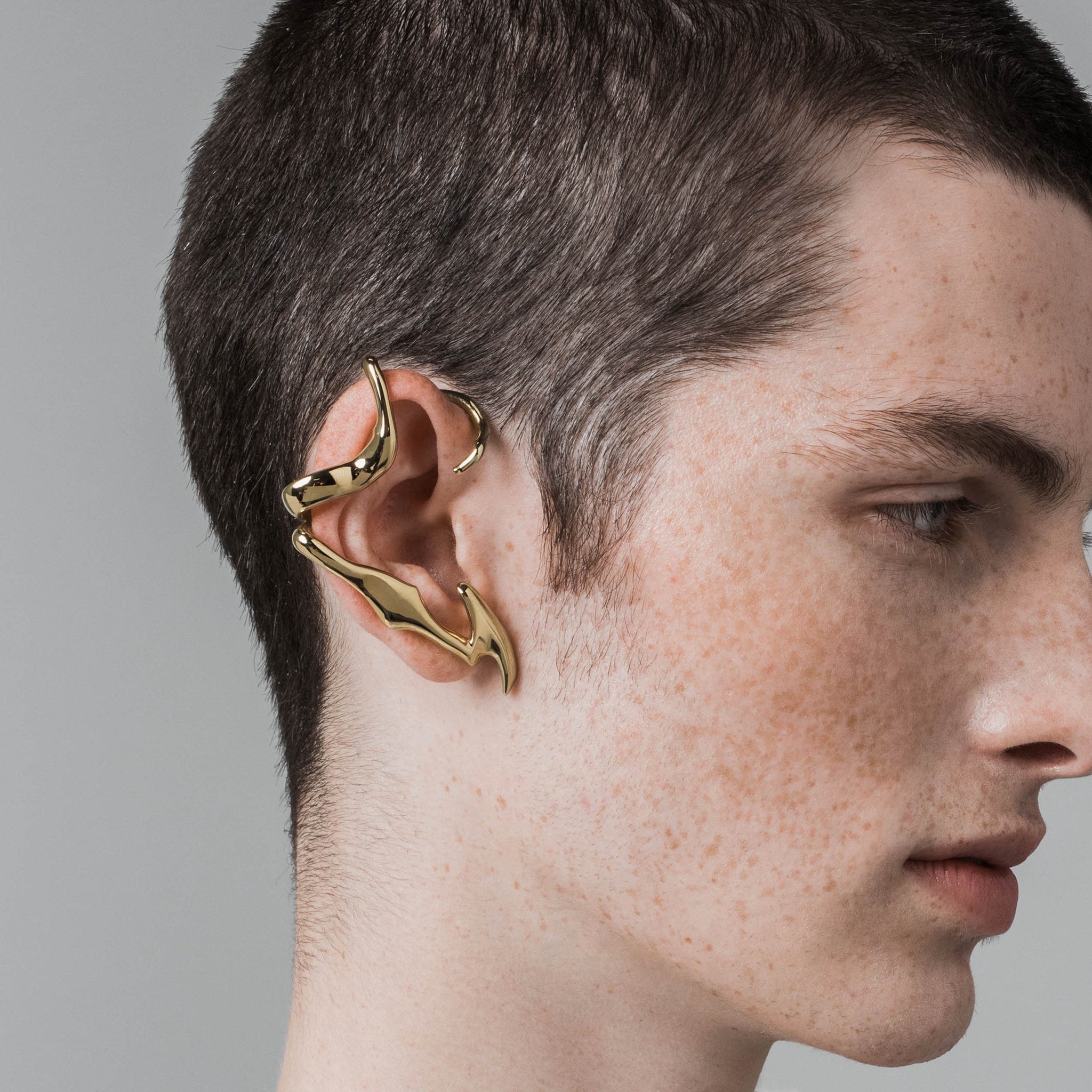 Vitaly Cobra Ear Cuff | 100% Recycled Stainless Steel Accessories