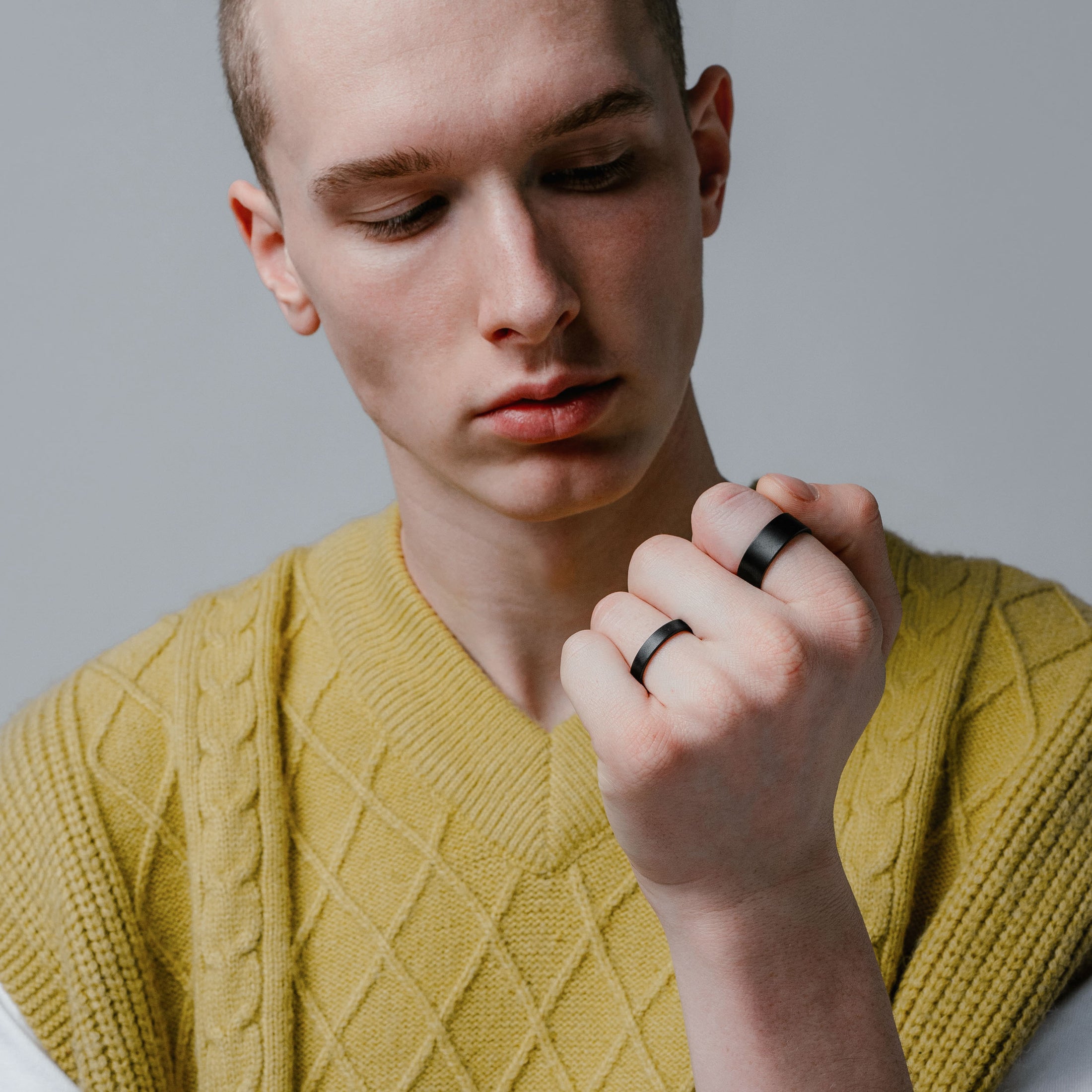 Vitaly Grip Rings | 100% Recycled Stainless Steel Accessories