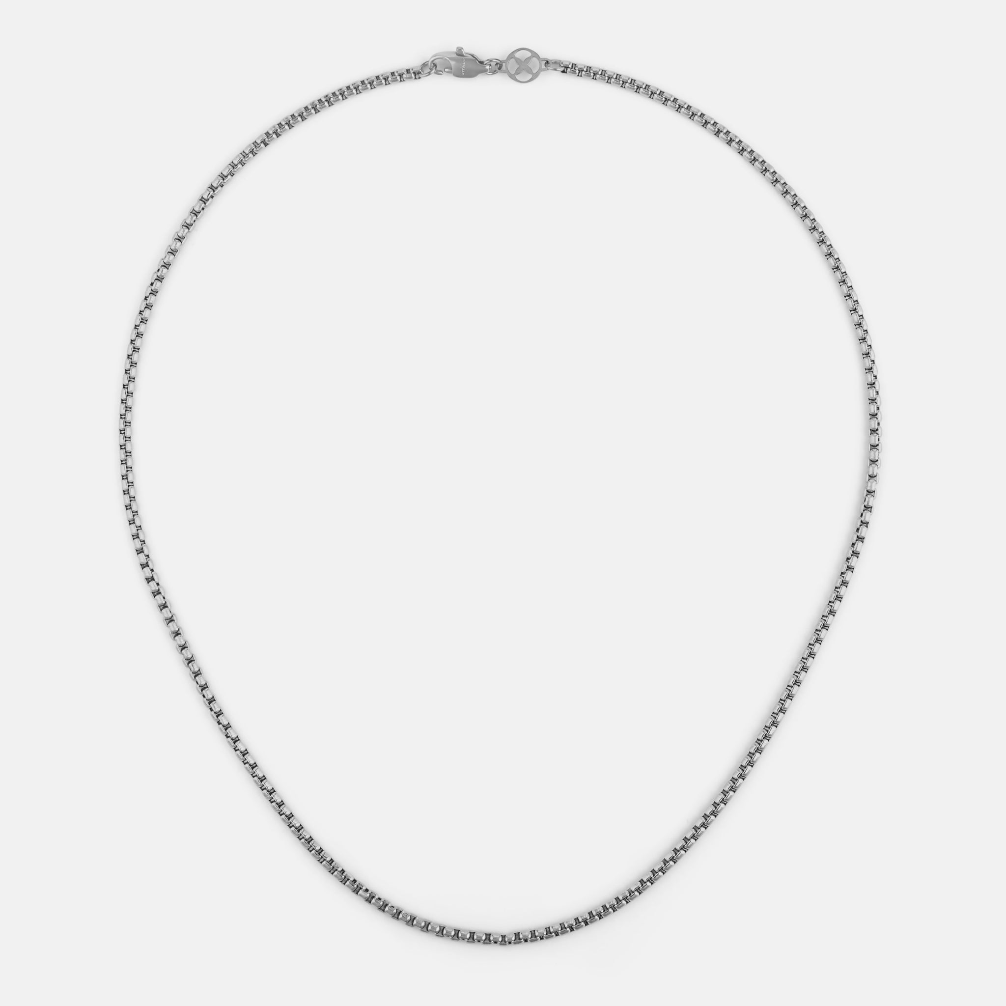 Vitaly | Stainless Steel Accessories | The Rounded Box Chain